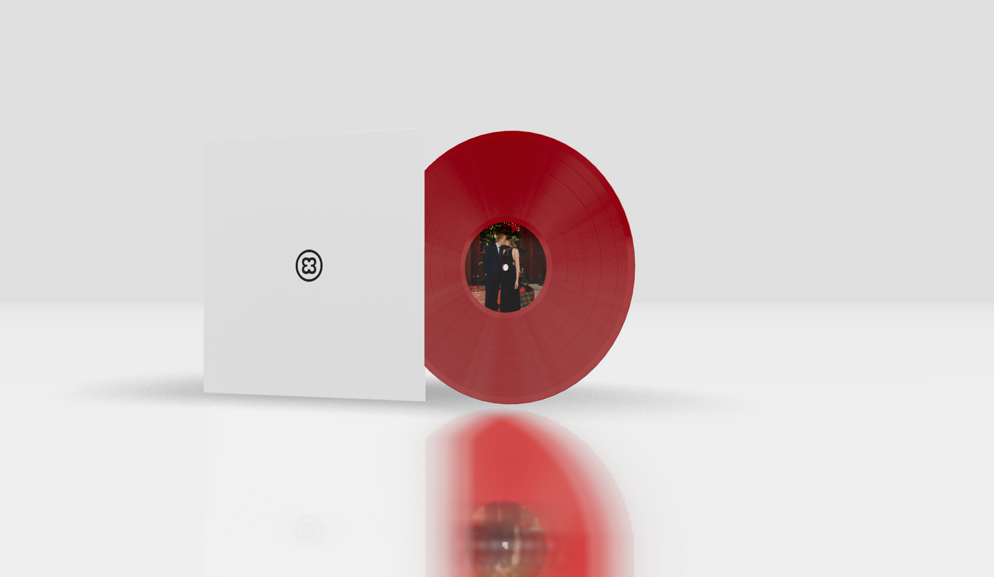 Round + 12" Original + Standard RED® + No cover – Vinylacy