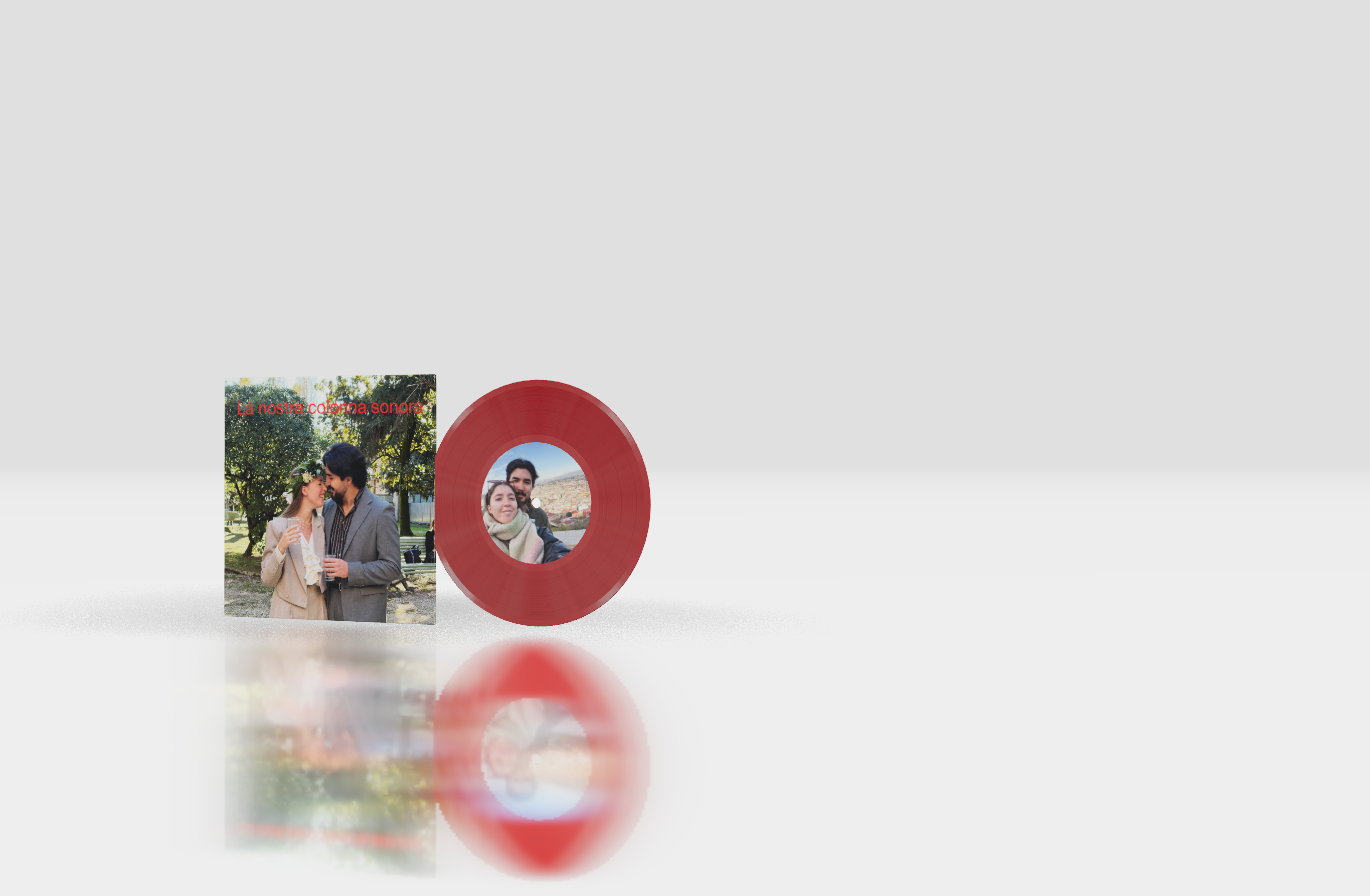 Round + 7" Mini + Standard RED® + Cover – Vinylacy