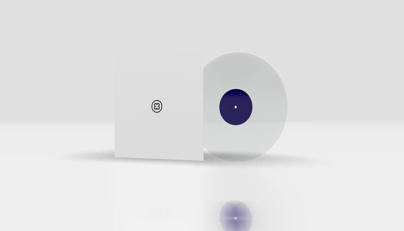 Round + 12" Original + Standard CRYSTAL® + No cover – Vinylacy