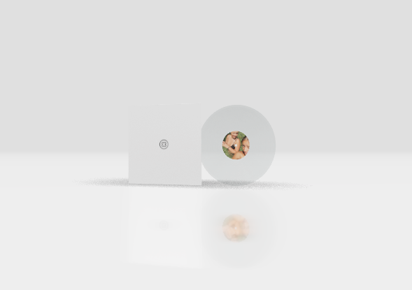 Round + 10" Maxi + Standard CRYSTAL® + Cover – Vinylacy