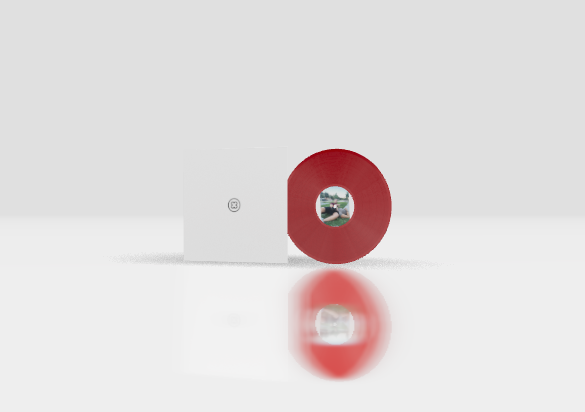 Round + 10" Maxi + Standard RED® + No cover – Vinylacy