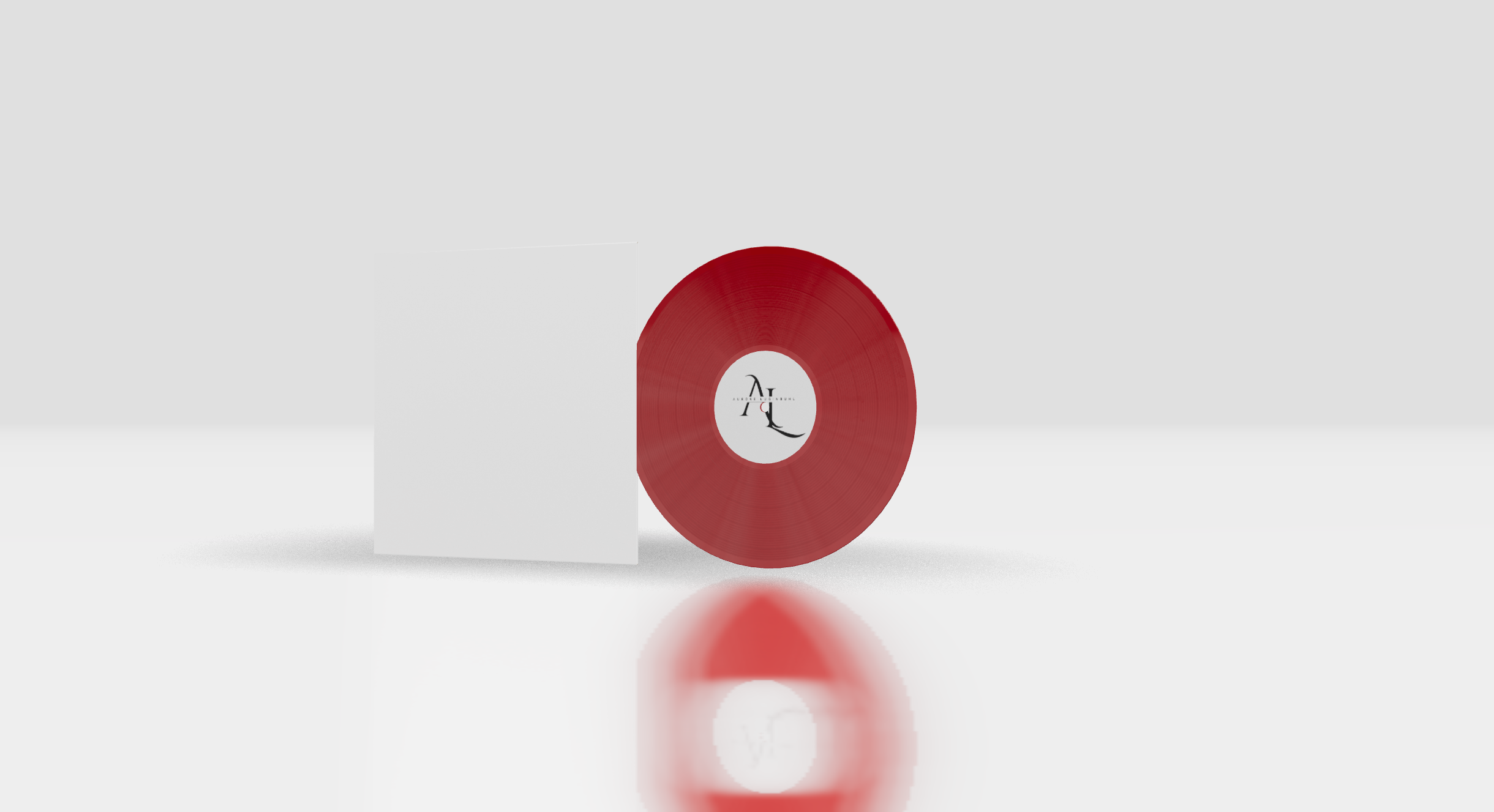 Round + 10" Maxi + Standard RED® + Cover – Vinylacy