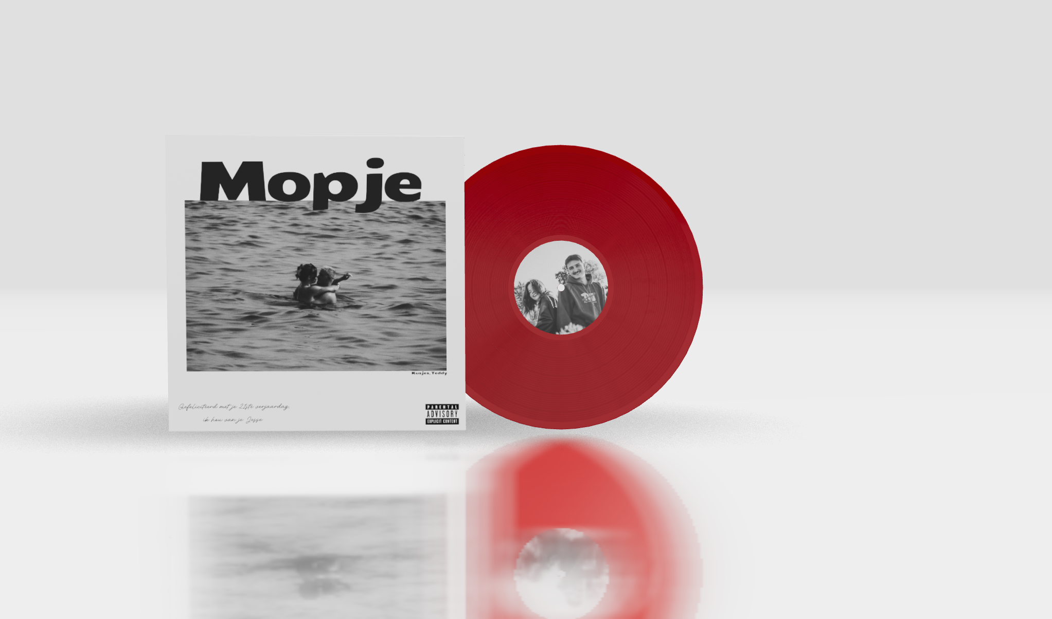 Round + 12" Original + Standard RED® + Cover – Vinylacy