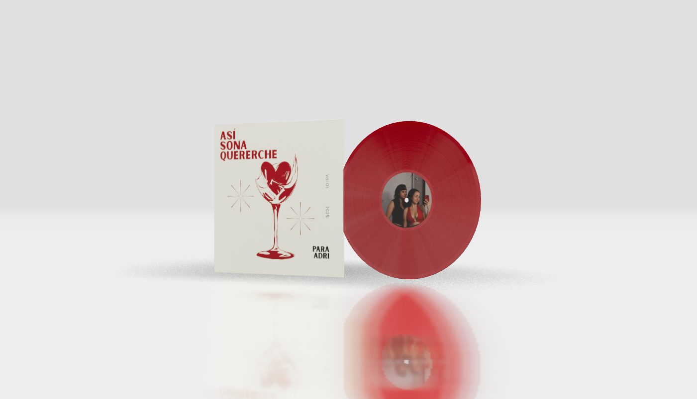 Round + 10" Maxi + Standard RED® + Cover – Vinylacy