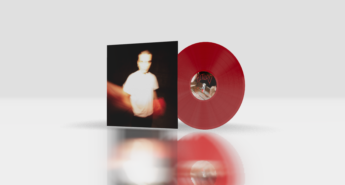 Round + 12" Scratch + Standard RED® + Cover – Vinylacy