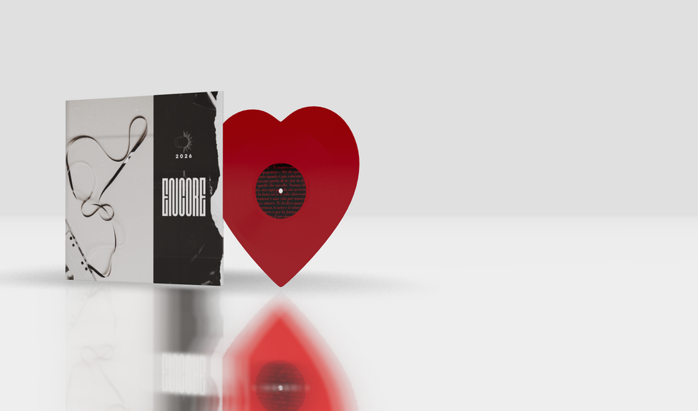 Heart + Standard RED® + Cover – Vinylacy